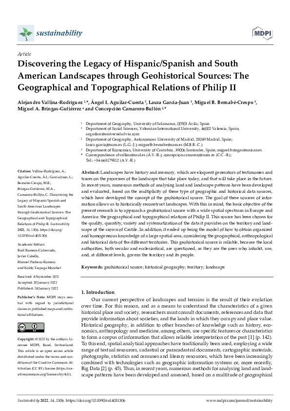 (PDF) Discovering the Legacy of Hispanic/Spanish and South American ...