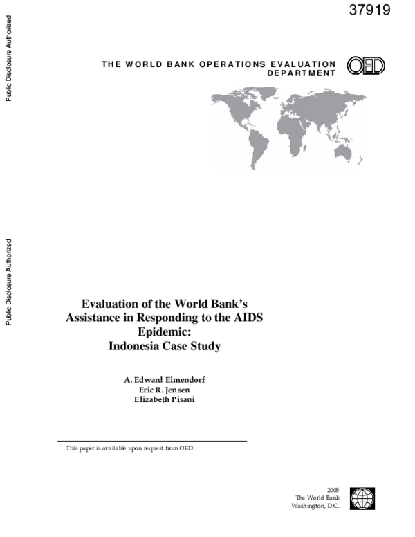(PDF) Indonesia Case Study
