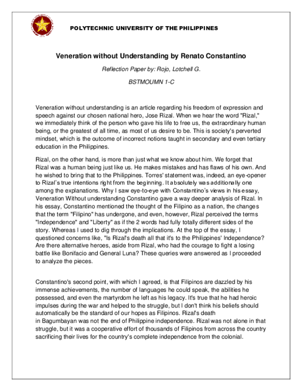 (PDF) Veneration without Understanding by