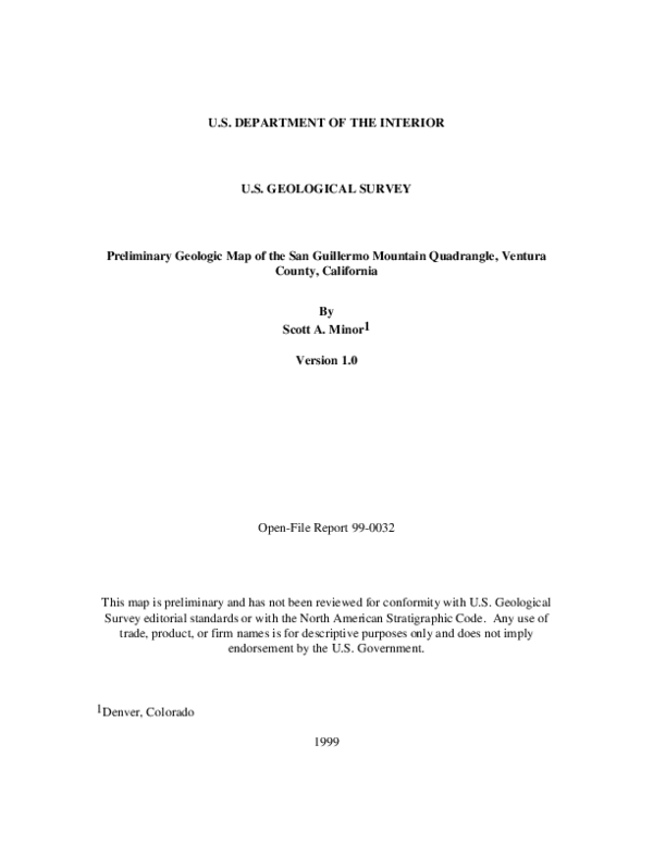 (PDF) U.S. DEPARTMENT OF THE INTERIOR U.S. GEOLOGICAL SURVEY ...