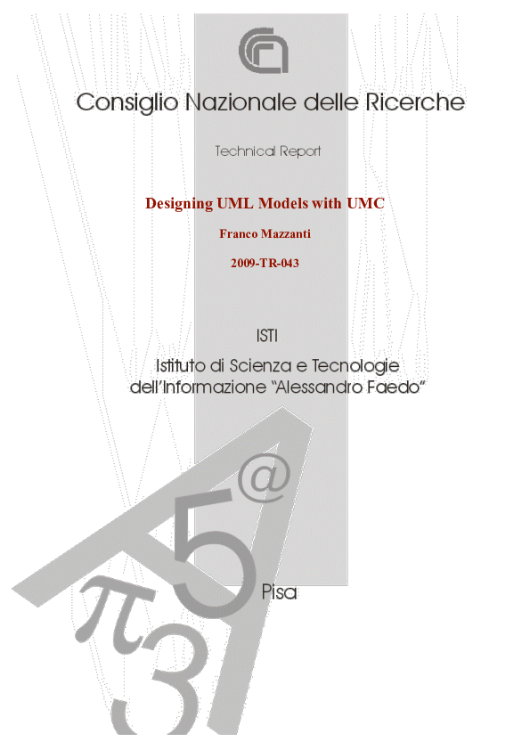 (PDF) Designing UML Models with UMC