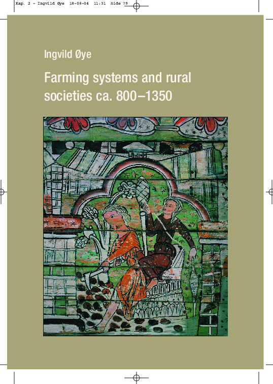 (PDF) Agricultural conditions and rural societies c. 800-1350