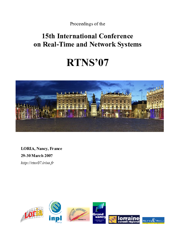 Pdf Towards Predictable High Performance Memory Hierarchies In Fixed Priority Preemptive