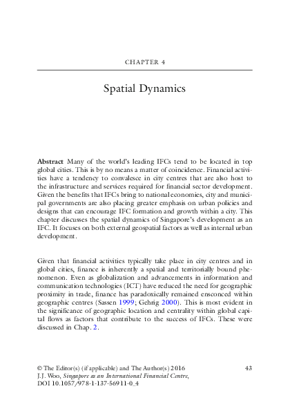 (PDF) Spatial Dynamics
