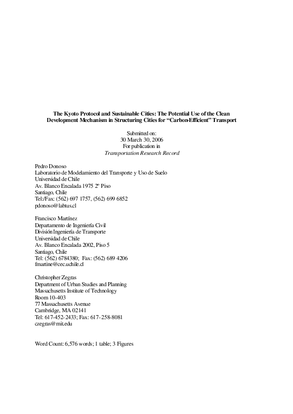 (PDF) For publication in Transportation Research Record