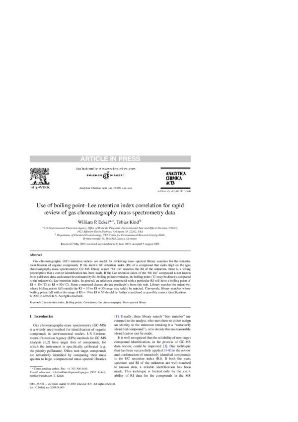 (PDF) Under Review | William P Eckel - Academia.edu