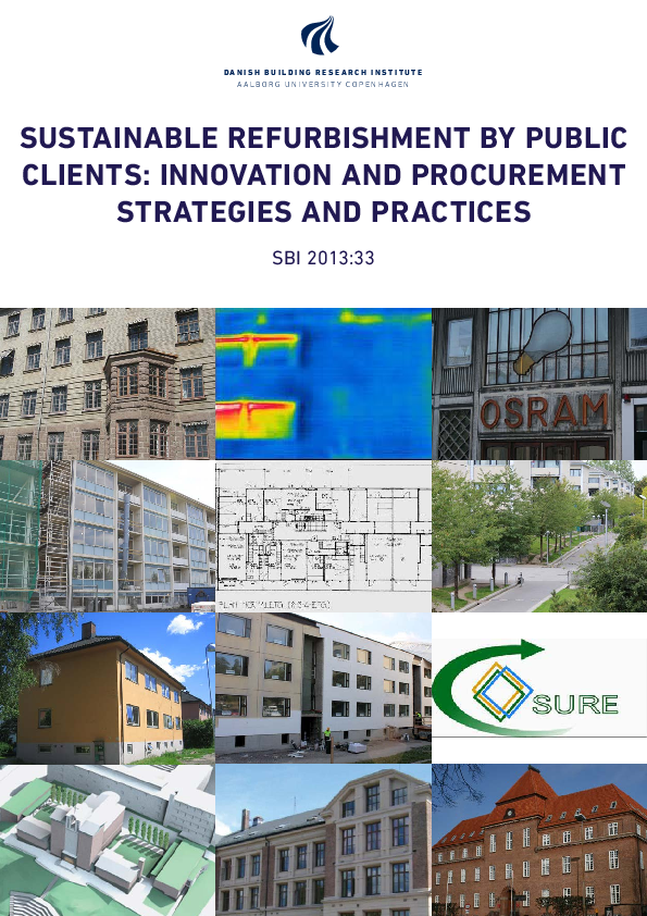 (PDF) Sustainable refurbishment by public clients: Innovation and ...