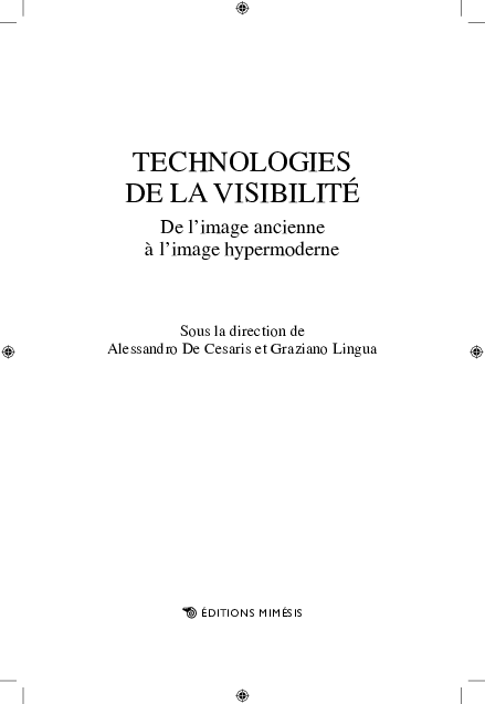 (PDF) Le simulacre, la modernité et la simulation. L’image digitale a-t ...