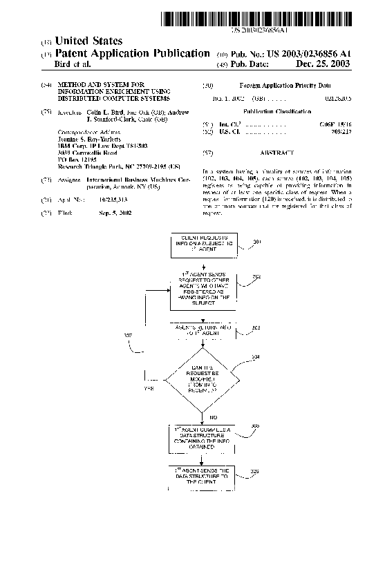 (PDF) Method and system for information enrichment using distributed computer systems | Colin ...