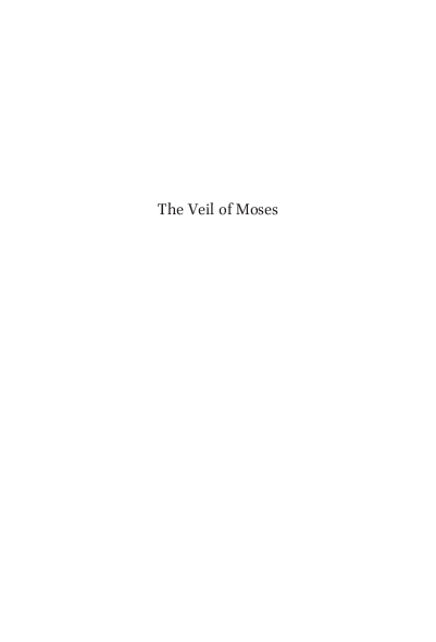 (PDF) The Veil Of Moses