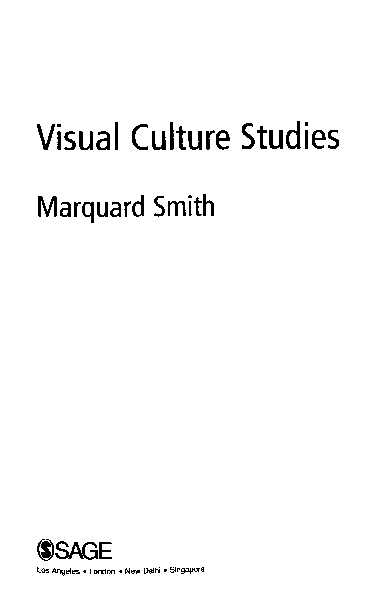 (PDF) Visual culture studies