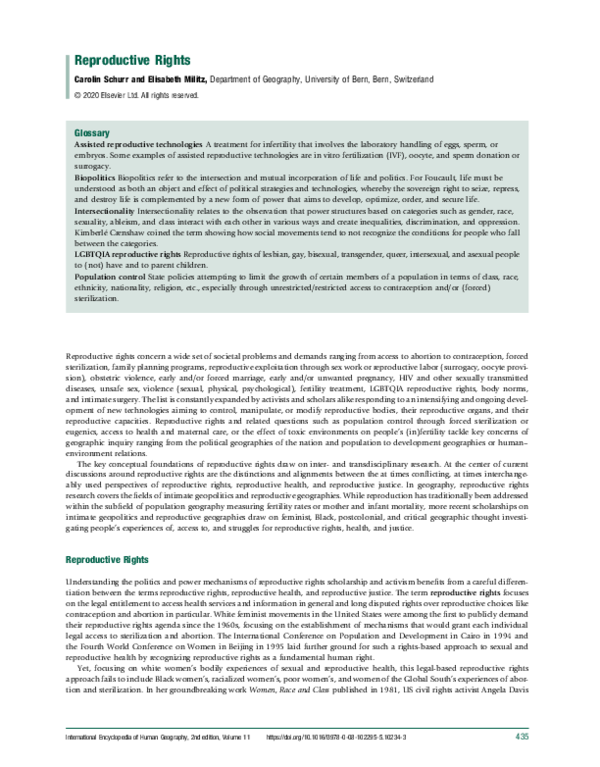 (PDF) Reproductive Rights