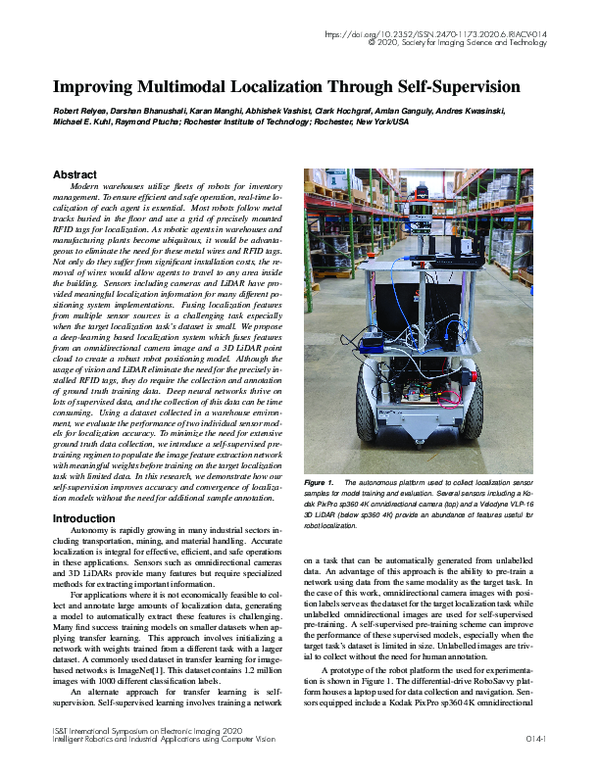 (PDF) Self-Supervised Multimodal Localization System