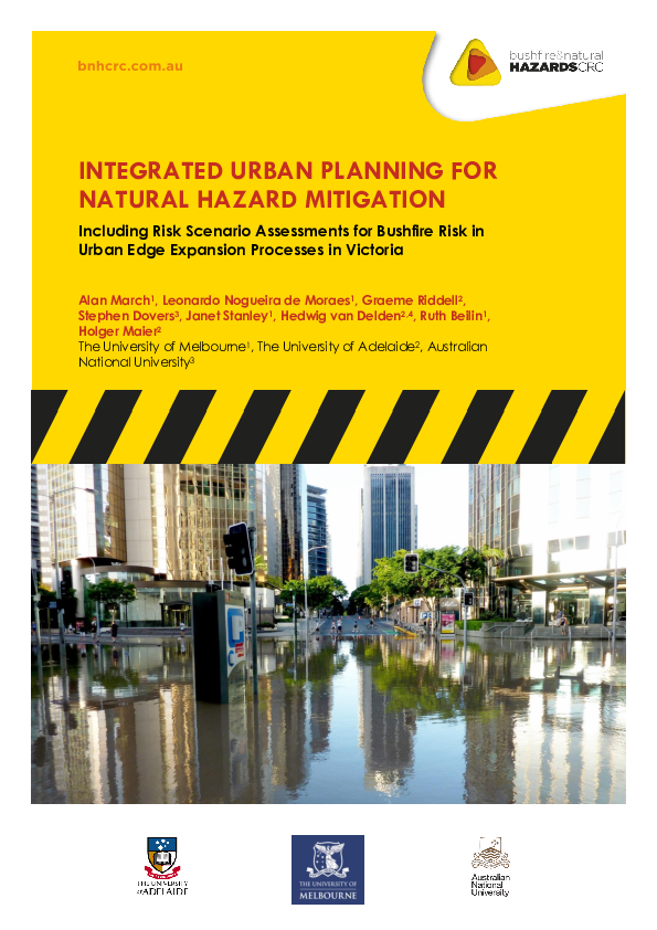(PDF) Integrated Urban Planning for Natural Hazard Mitigation ...