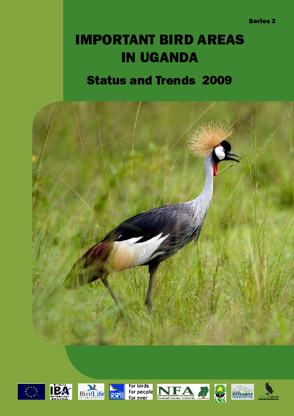 (PDF) Important bird areas in Uganda