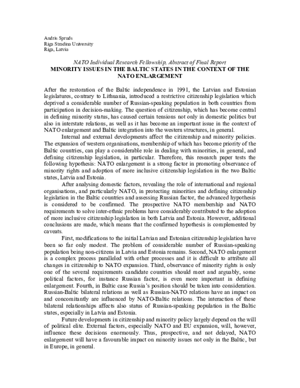 (PDF) Andris Spruds