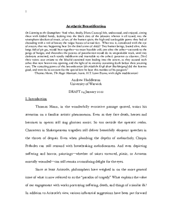 (PDF) Aesthetic Beautification