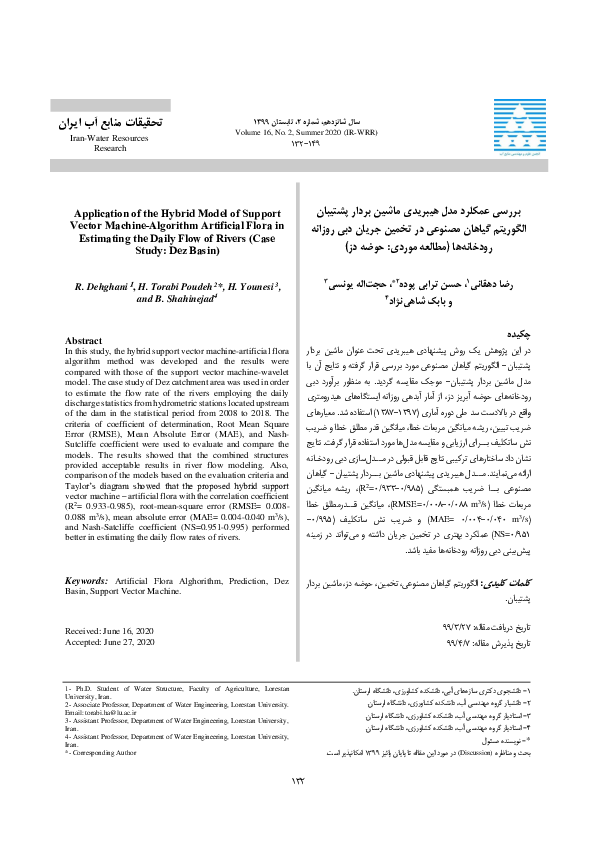 (PDF) Aplication of the Hybrid Model of Support Vector Machine-Algorithm Artificial Flora in ...