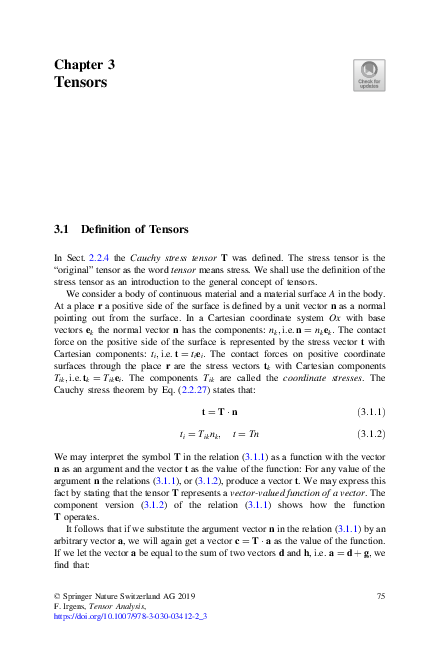(PDF) Tensors