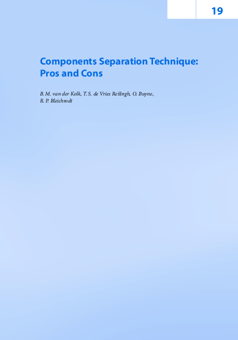 Pdf Components Separation Technique Pros And Cons
