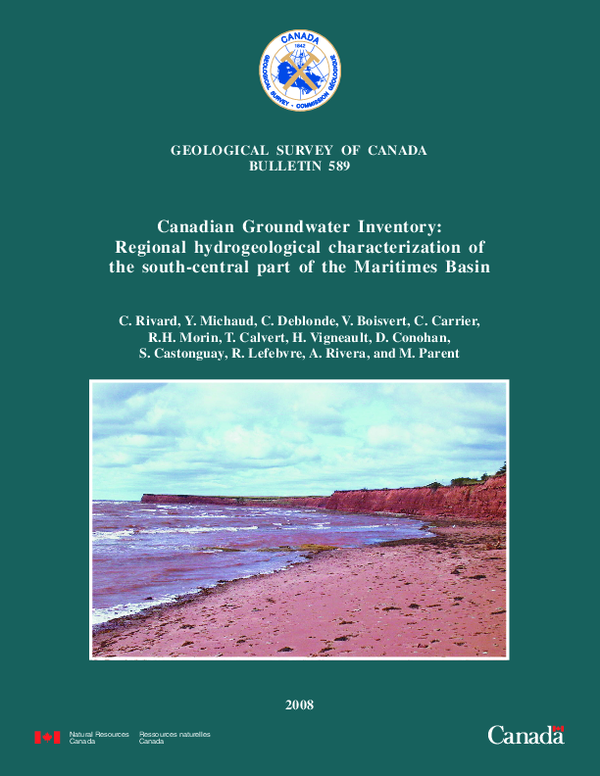 (PDF) Canadian Groundwater Inventory: regional hydrogeological ...