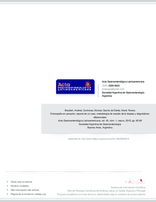 (PDF) Tufting enteropathy: a case report, histopathological methodology ...
