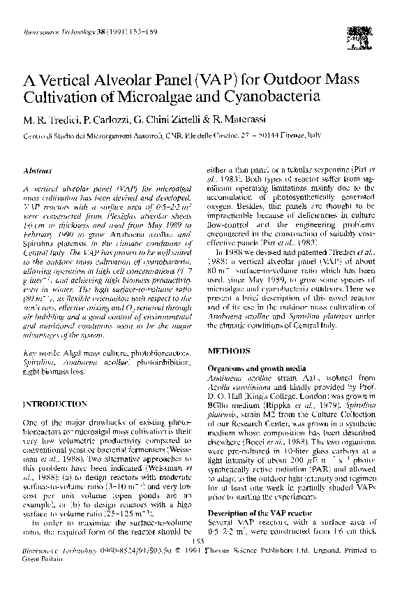 (PDF) A vertical alveolar panel (VAP) for outdoor mass cultivation of ...
