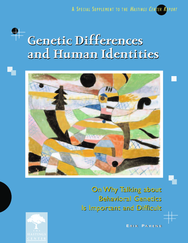 (PDF) Special Supplement: Genetic Differences and Human Identities: On ...