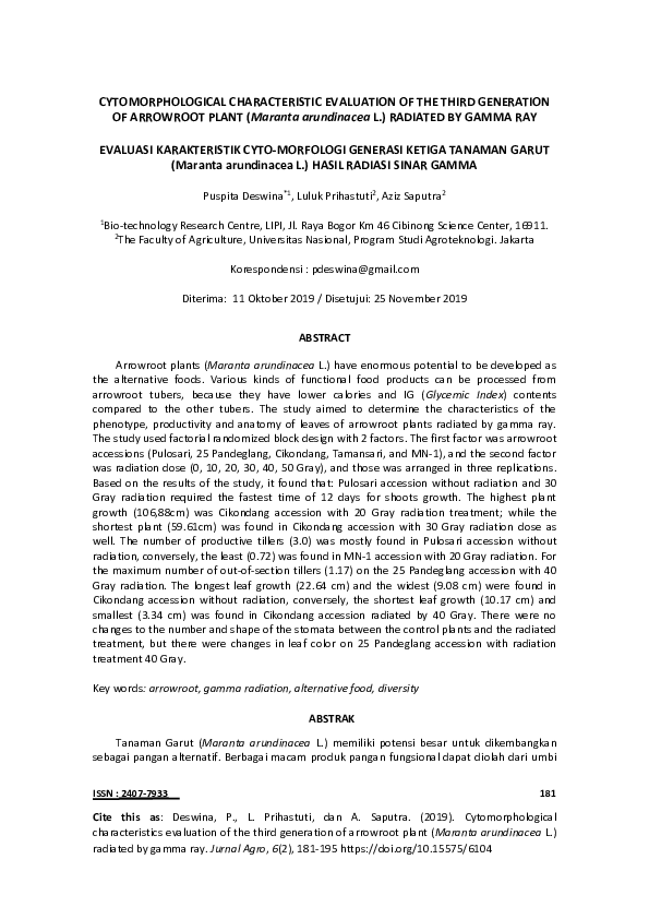 (PDF) Cytomorphological characteristics evaluation of the third ...