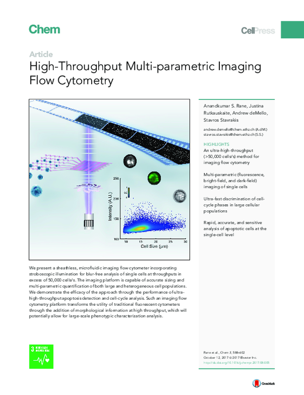 (PDF) High-Throughput Multi-parametric Imaging Flow Cytometry