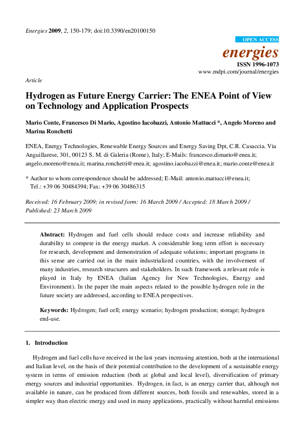 (PDF) on Technology and Application Prospects