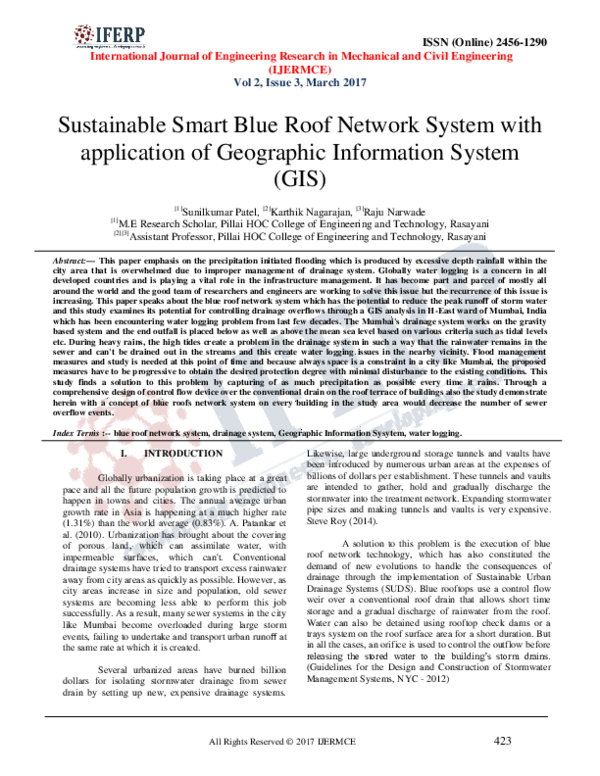 (PDF) Sustainable Smart Blue Roof Network System with application of ...