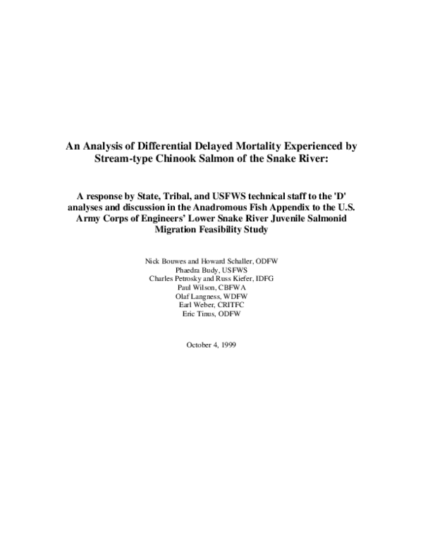 (PDF) 1 EXECUTIVE SUMMARY In the Anadromous Fish Appendix of the US ...