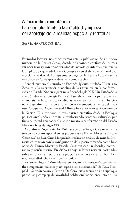 (PDF) A modo de presentación