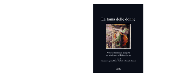 (PDF) La fama delle donne. Pratiche femminili e società tra Medioevo ed ...