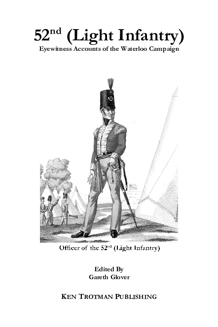 (PDF) 52nd (Light Infantry) Eyewitness Accounts of the Waterloo ...