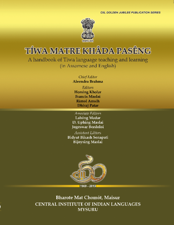 (PDF) Tíwa matre khâda pasêng A handbook of Tiwa language teaching and ...