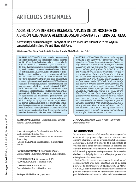 (PDF) Accesibilidad y Derechos Humanos: Análisis De Los Procesos De ...