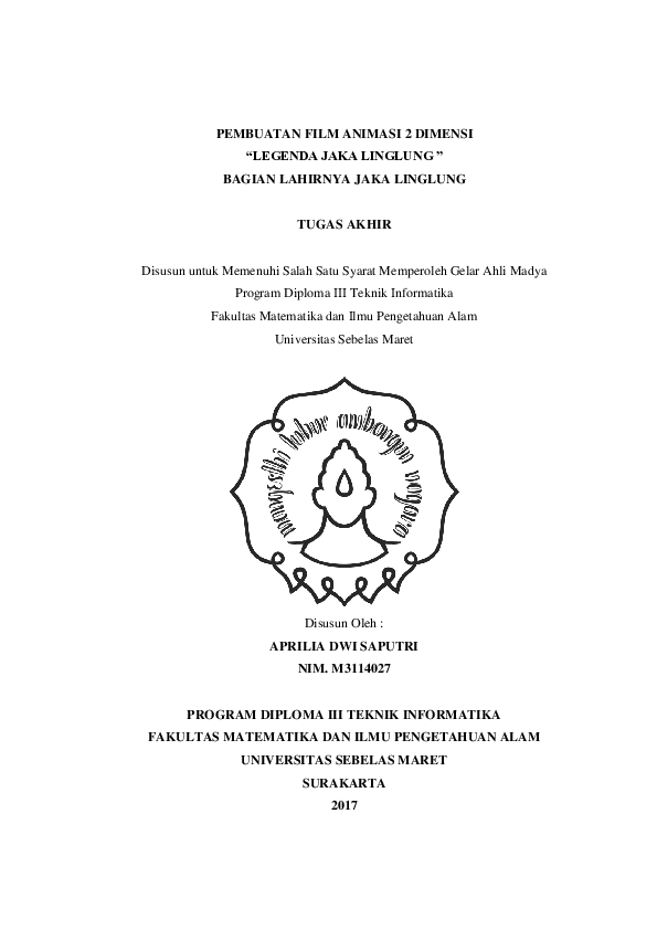 (PDF) Pembuatan Film Animasi 2 Dimensi "Legenda Jaka Linglung" Bagian ...