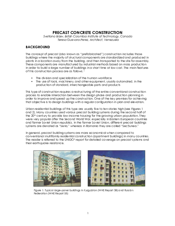 Concrete Building Construction Process