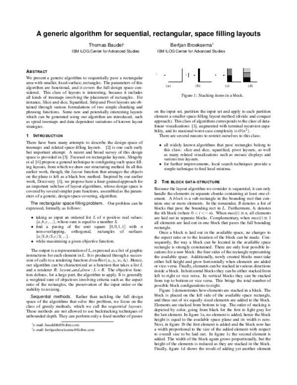 (PDF) A generic algorithm for sequential, rectangular, space filling ...