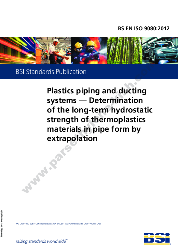 (PDF) Plastics piping and ducting BS EN ISO 9080
