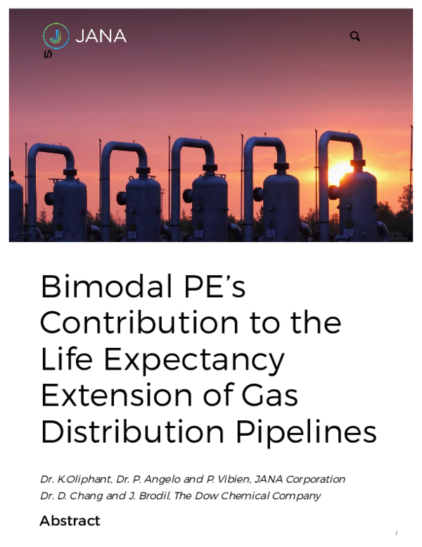(PDF) Bimodal PE's Contribution to the Life Expectancy Extension of Gas ...