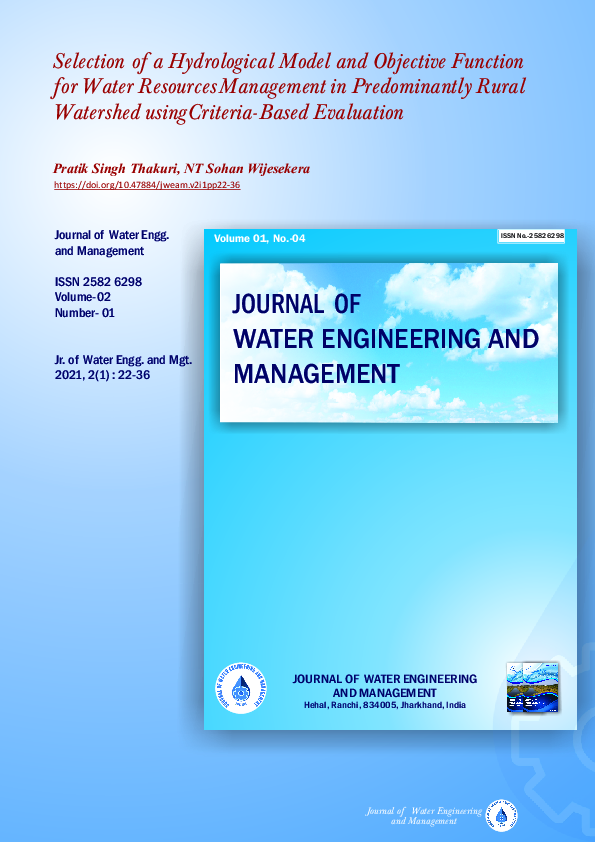 (PDF) Selection of a Hydrological Model and Objective Function for ...