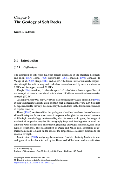 (PDF) The Geology of Soft Rocks