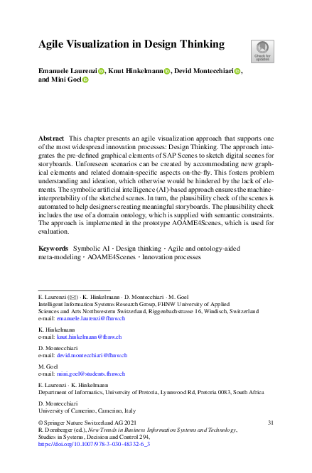 (PDF) Agile Visualization in Design Thinking