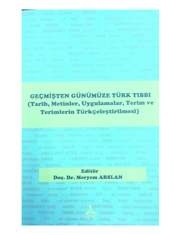 (PDF) TIP TERİMLERİNİ TÜRKÇELEŞTİRME TARTIŞMALARI/DISCUSSIONS OF ...