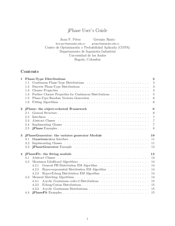 (PDF) 2 Discrete Phase-Type Distributions