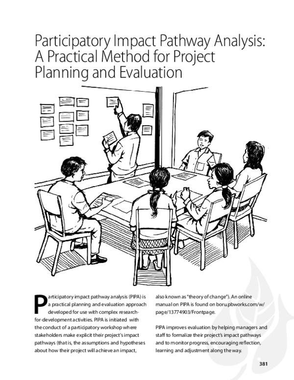 (PDF) Participatory impact pathways analysis: a practical method for ...