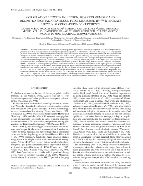 (PDF) CORRELATION BETWEEN INHIBITION, WORKING MEMORY AND DELIMITED ...